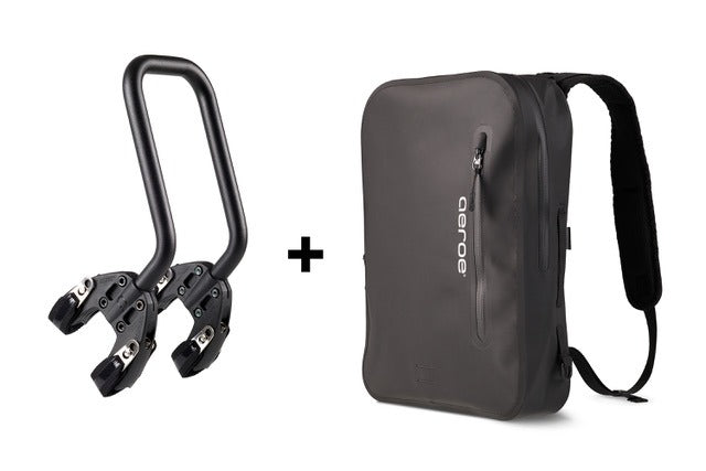 Spider Rear Rack (Base) & QuickLock Urban Backpack Combo – Aeroe